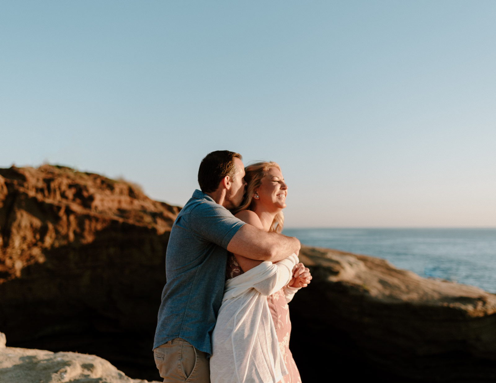 Sunset Cliffs Engagement | Kaila + Michael - Brittany Bender Photography